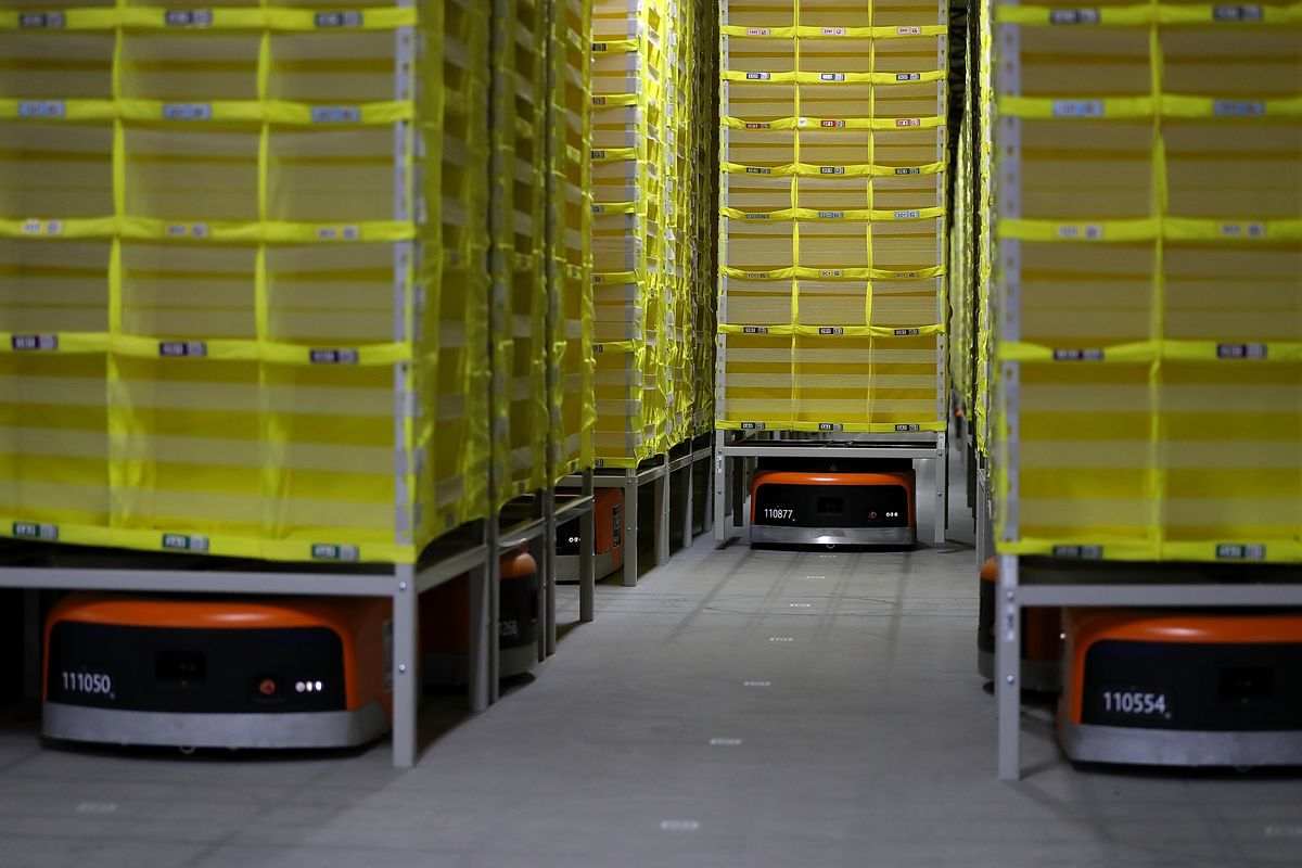 Amazon creates ‘anti-robot vests’ to protect workers from droid ...