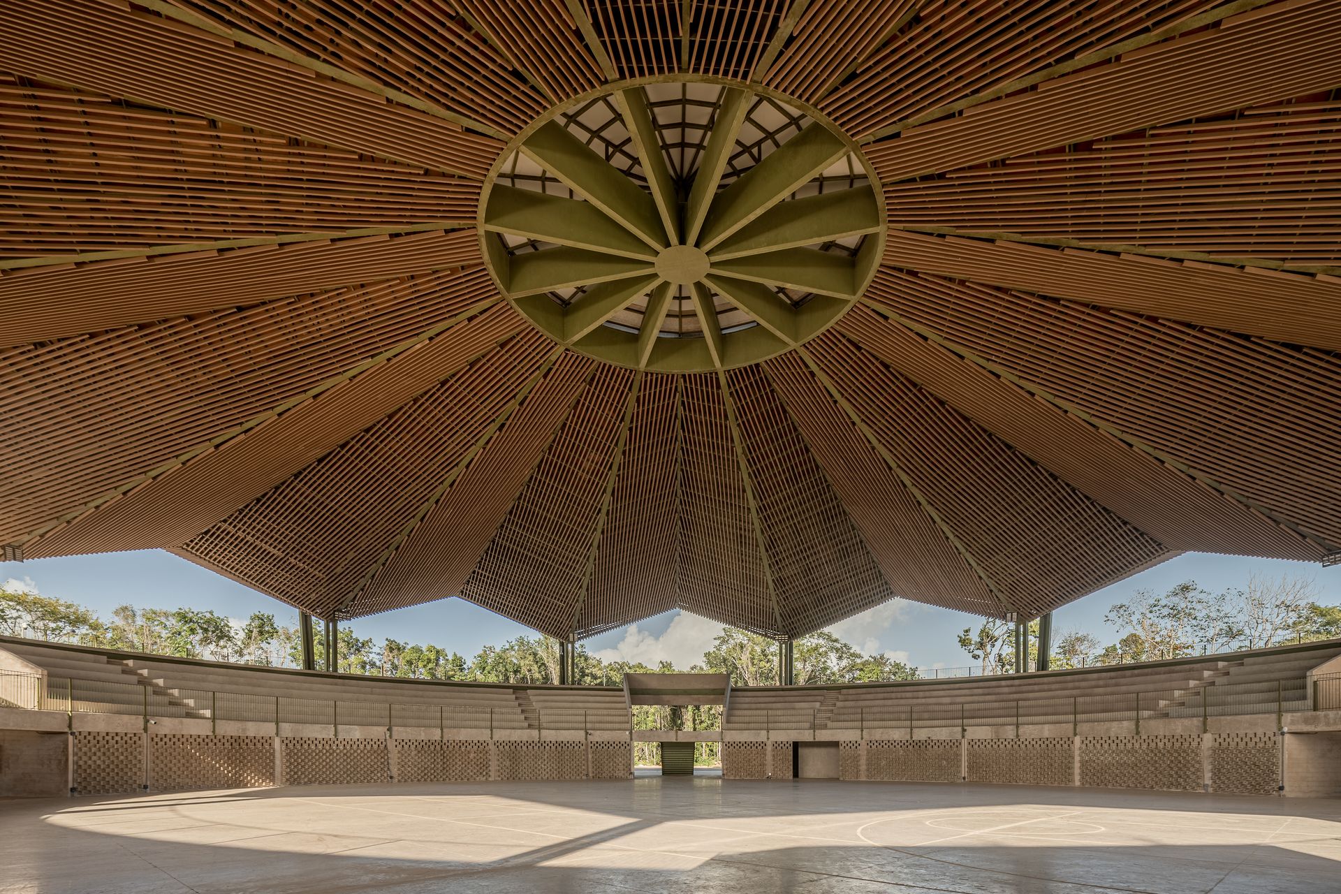 A Quintana Roo park mesmerises with its geometric pavilion | Wallpaper*