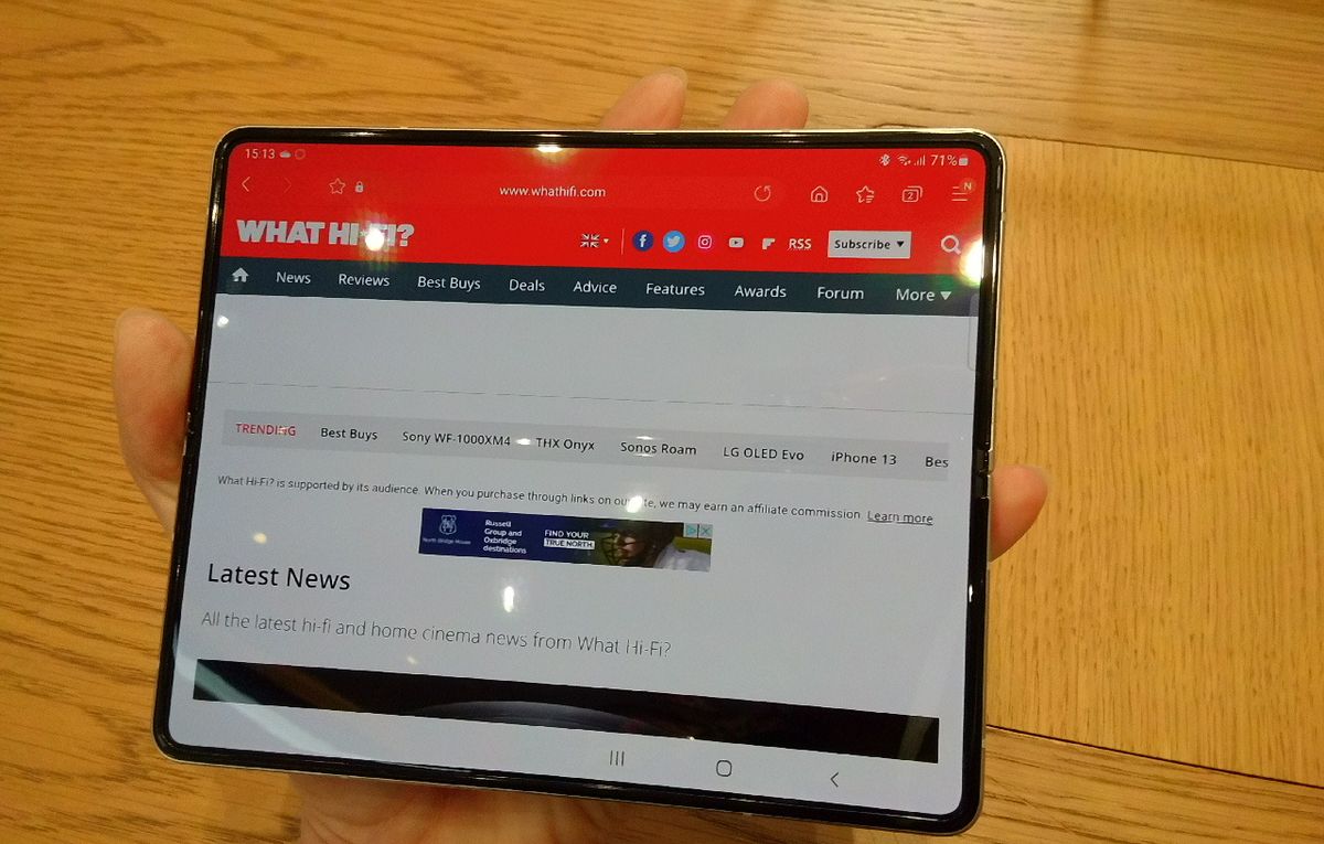 Hands on: Samsung Galaxy Z Fold 3 5G review | What Hi-Fi?