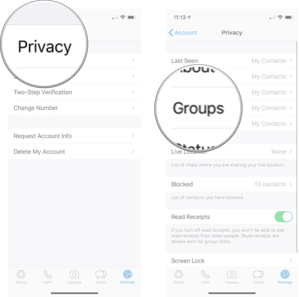 How to customize Privacy settings in WhatsApp for iPhone and iPad | iMore