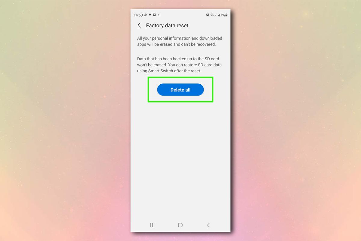 How to reset an Android phone | Tom's Guide
