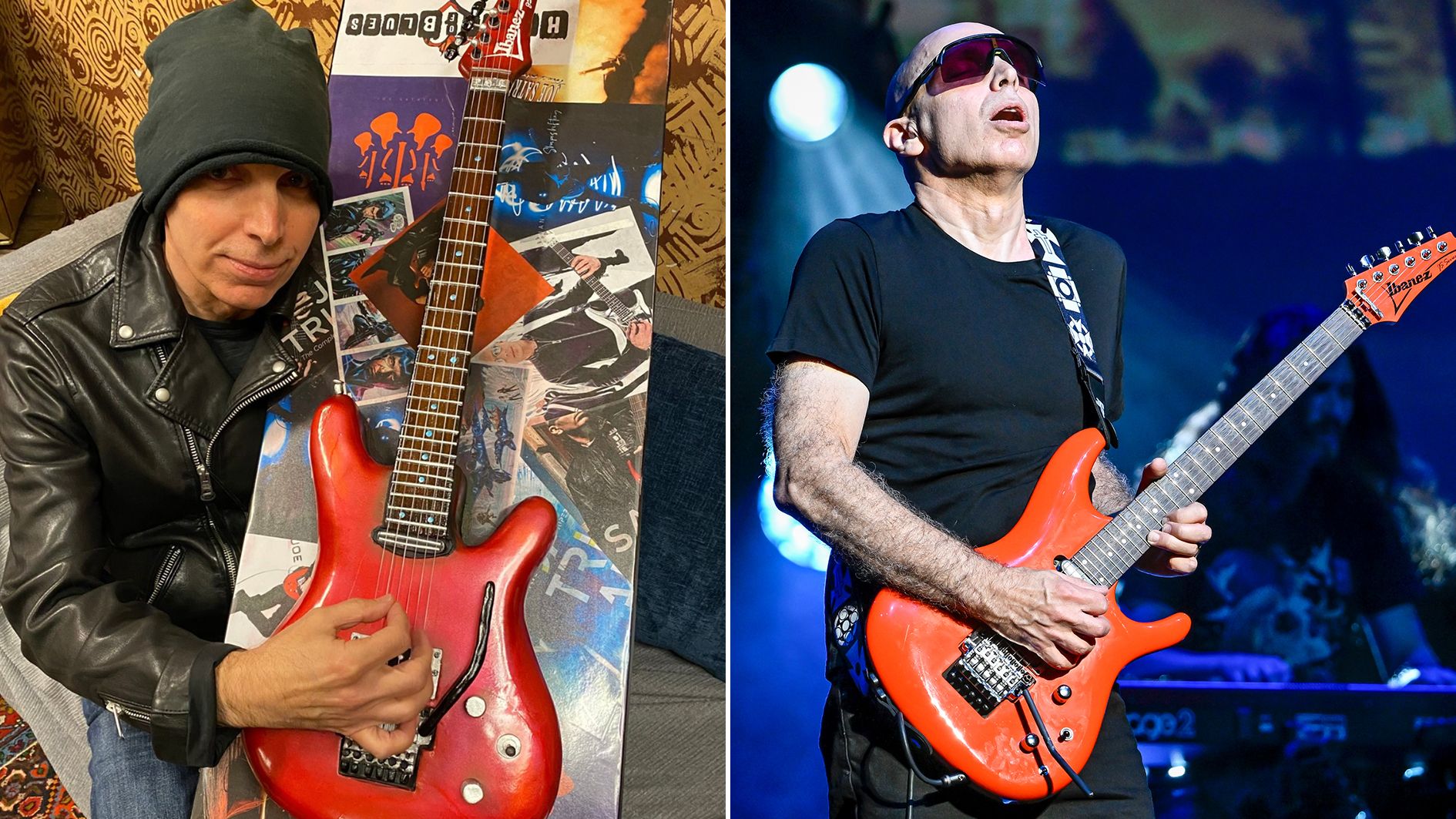 This edible cake replica of Joe Satriani's Ibanez signature guitar is ...