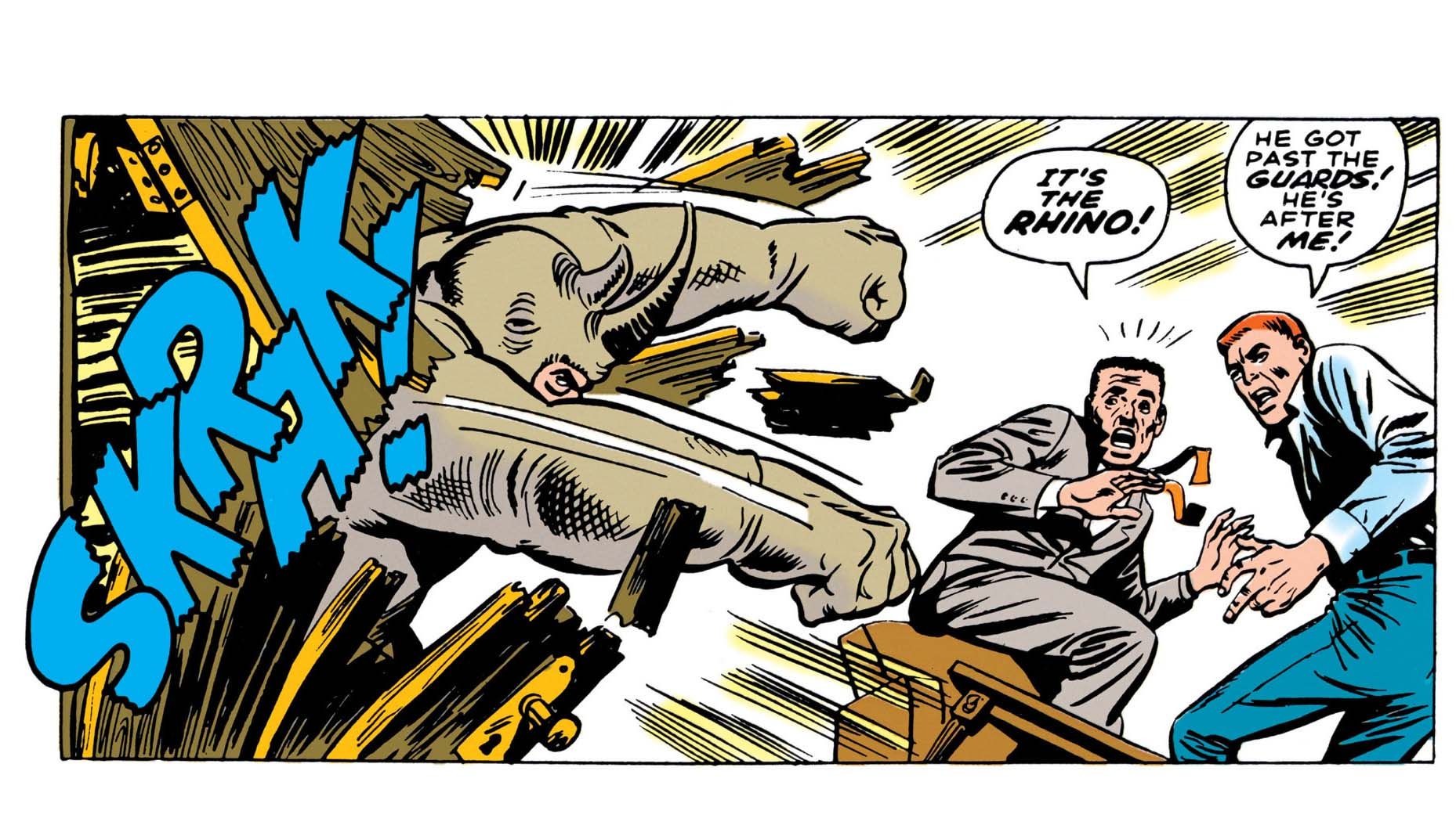 Big, dumb, and kind of glum: Meet Rhino, the classic Spider-Man villain ...