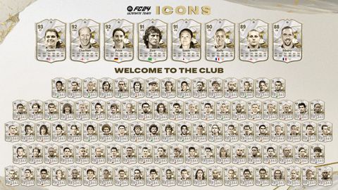 EA Sports FC 24 icons and heroes: Every legend card in Ultimate Team ...