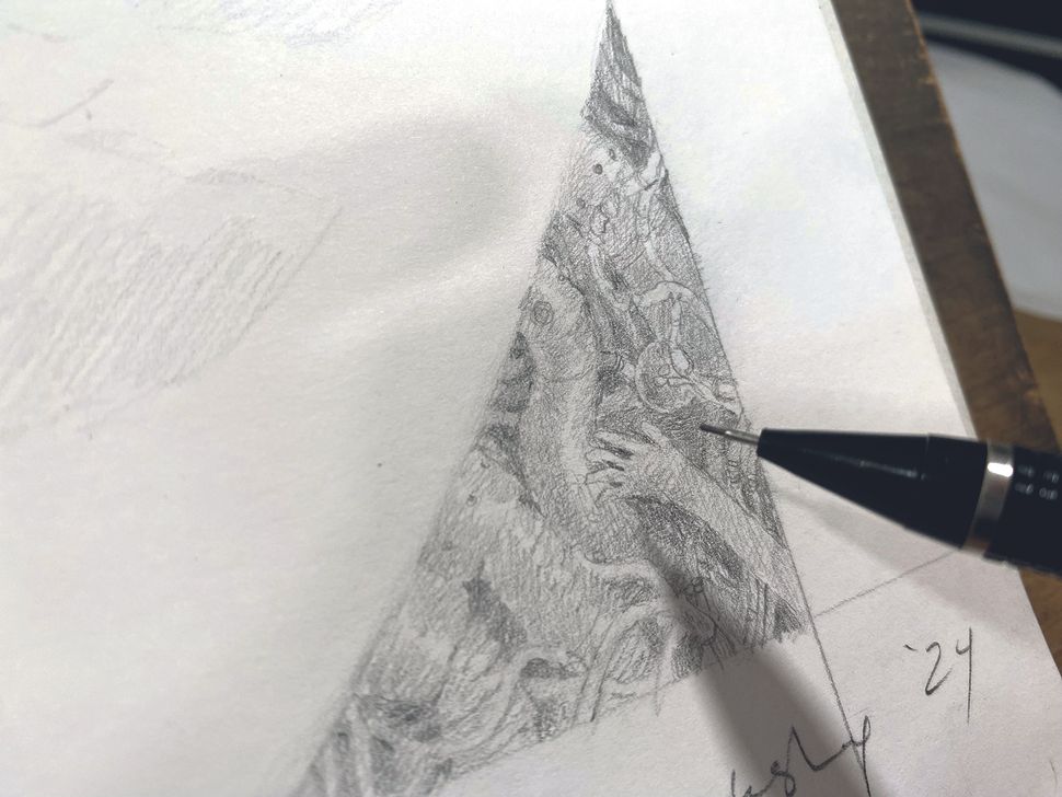 How to draw a scene in graphite | Creative Bloq