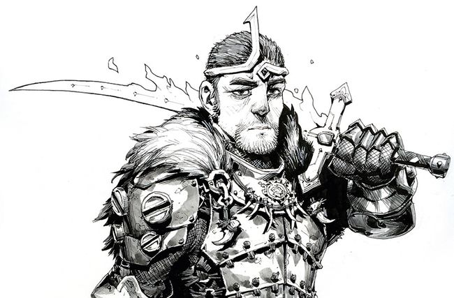 How to draw a character in pen and ink | Creative Bloq