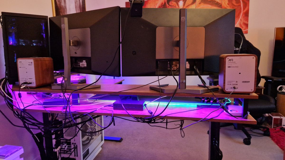 Fezibo Triple Motor L-Shaped Desk review: "A recommendation I'm giving ...