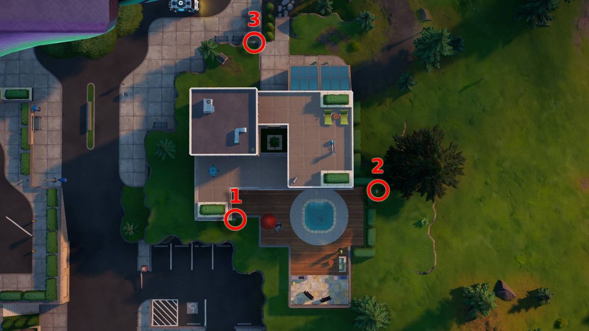 Where to plant wiretaps at different key locations in Fortnite ...