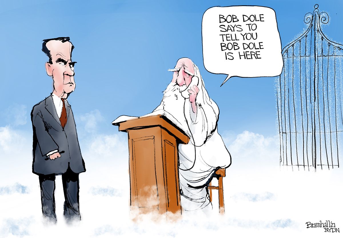 Bob Dole is here | The Week