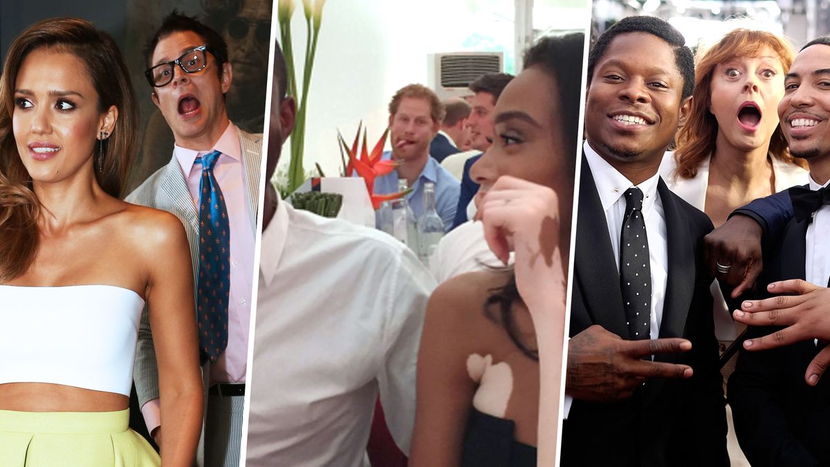 Celebrity Photobombs - Best Celebrity Photobombs | Marie Claire