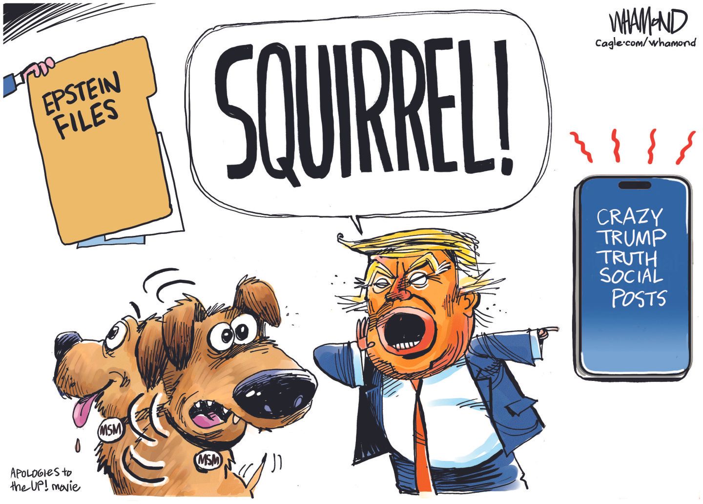 5 editorial cartoons about Donald Trump and Jeffrey Epstein | The Week
