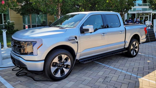 Check out the Ford F-150 Lightning from all angles - with space for ...
