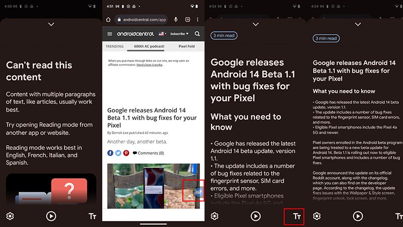 How to use Chrome's Reader Mode feature | Android Central
