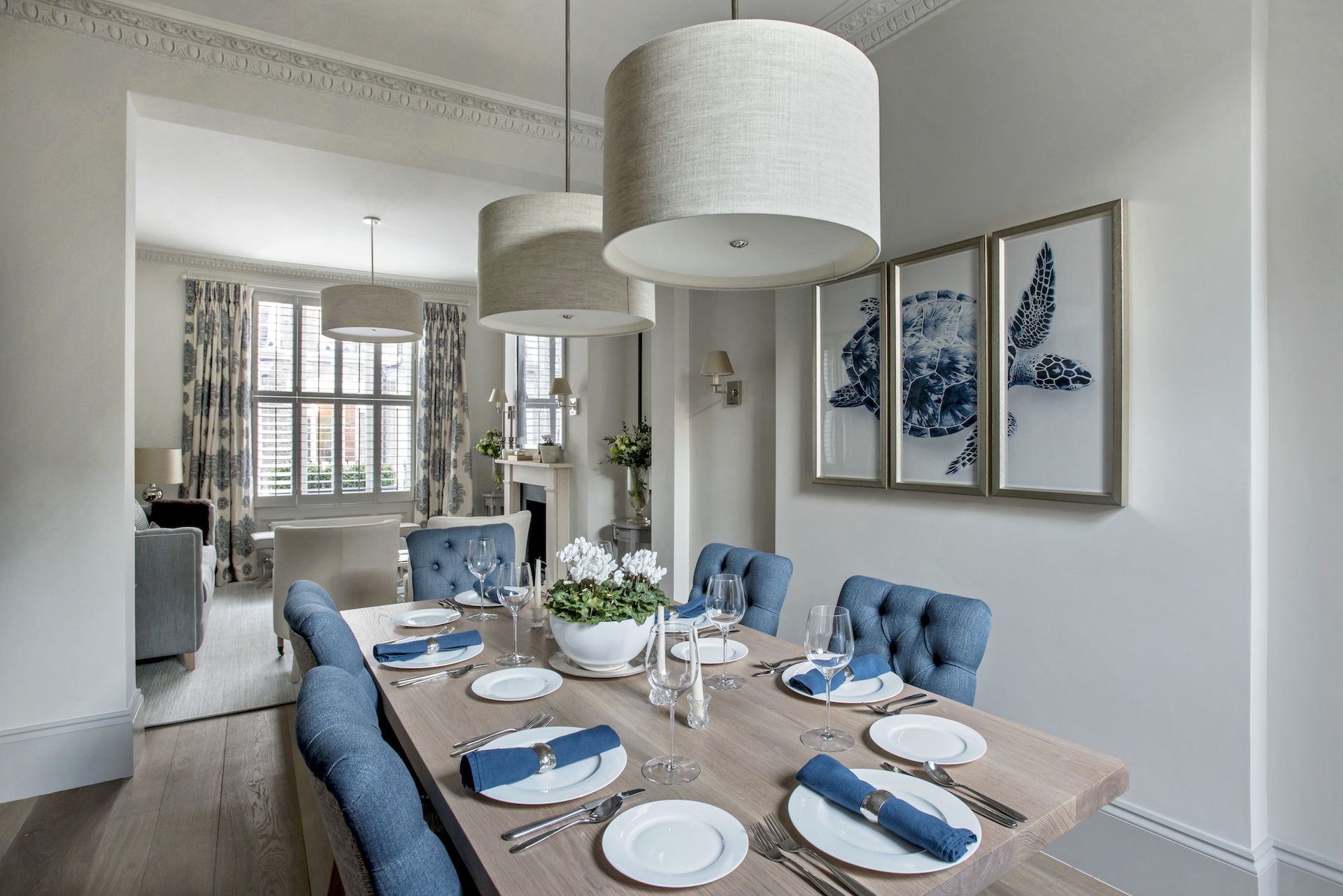 Blue dining room ideas: 12 ways to use this soothing color | Homes and ...