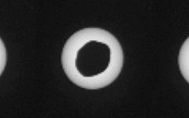 Annular Eclipse of the Sun by Phobos, as Seen by Curiosity Wallpaper ...