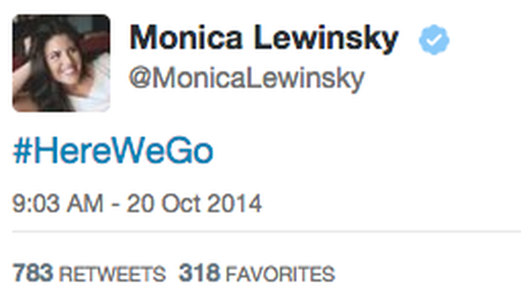 Monica Lewinsky has joined Twitter | The Week