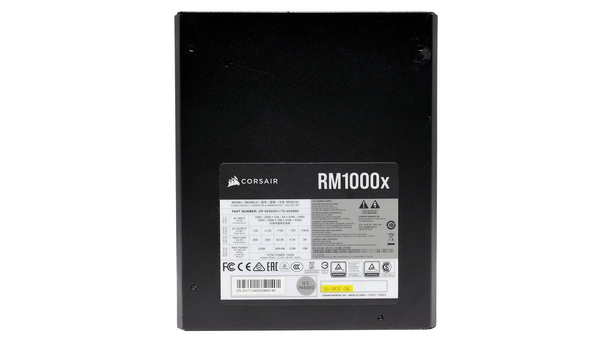 Corsair RM1000x (2021) Power Supply Review | Tom's Hardware