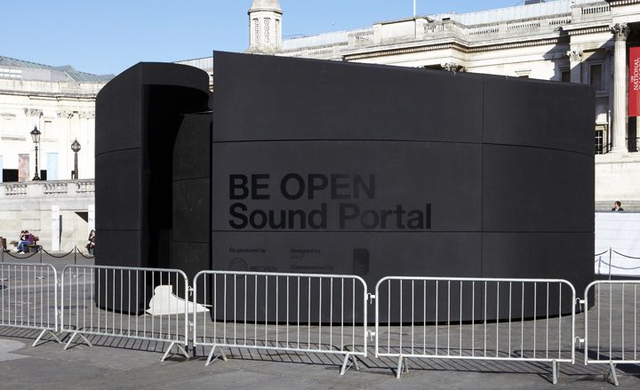 BE OPEN: Sound Portal at Trafalgar Square | Wallpaper*