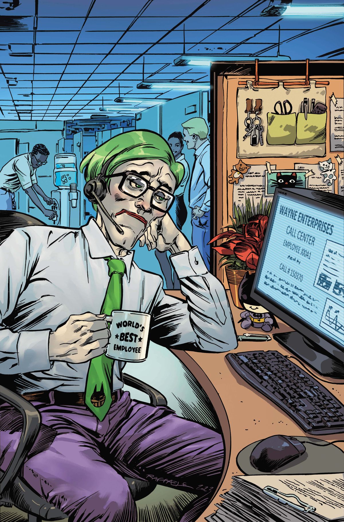 Working in an office is the Joker’s worst nightmare - and other reveals ...