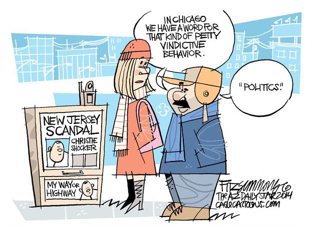 Political cartoon Chris Christie | The Week