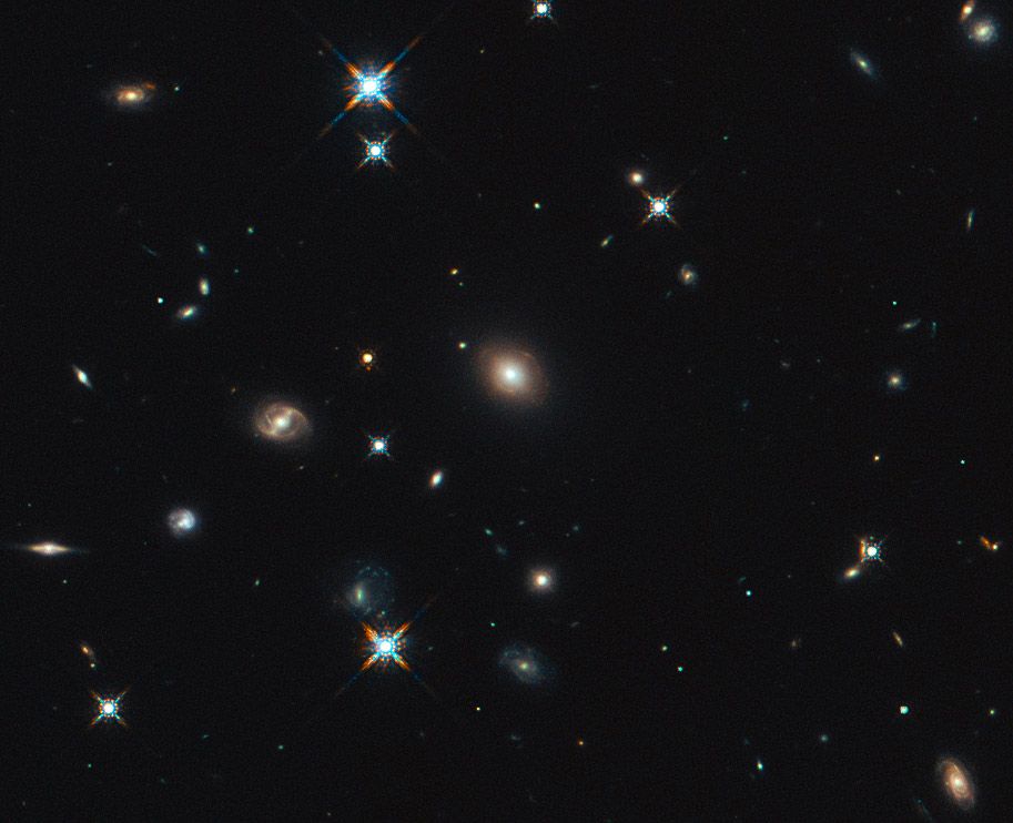 Einstein Ring Reveals Explosion of Star Birth in Deep Universe (Video ...