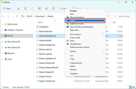 How to manage fonts on Windows 11 | Windows Central