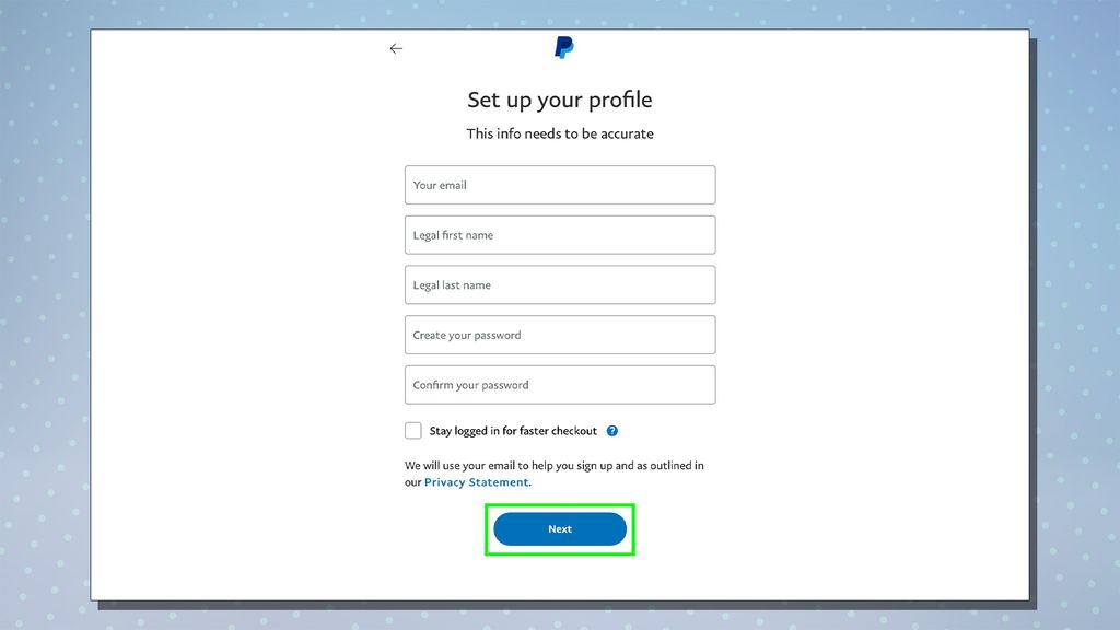 How to set up a PayPal account | Tom's Guide