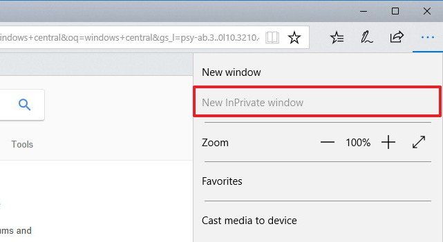 How to disable Microsoft Edge InPrivate browsing on Windows 10 ...