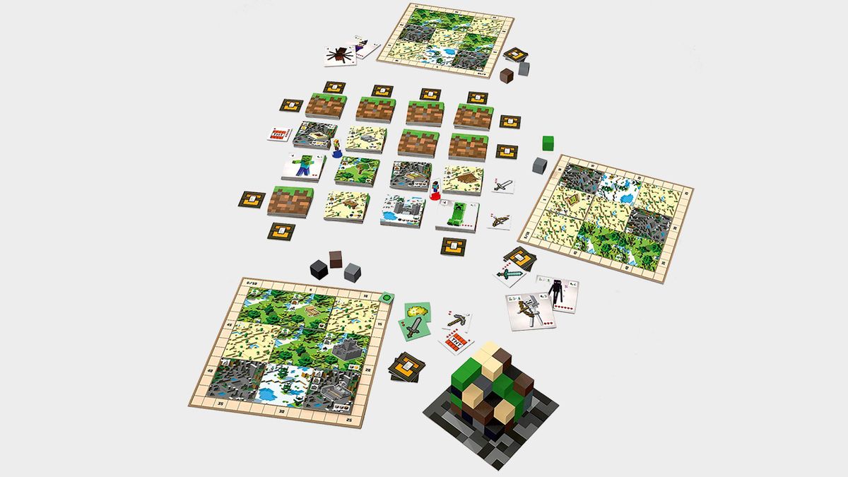 Minecraft becomes a board game this fall with Minecraft: Builders and ...
