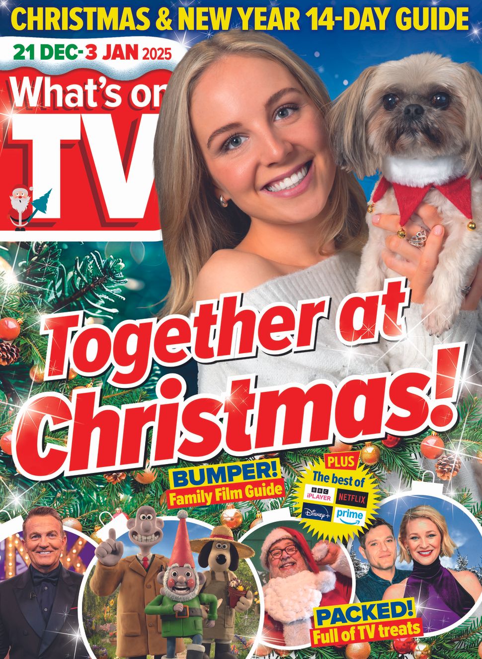 The What’s On TV Christmas 2024 bumper issue is on sale! | What to Watch