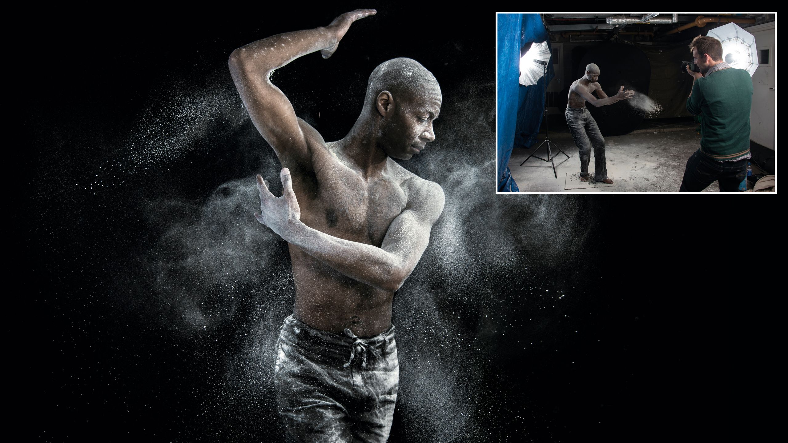 Home photography idea: Powerful photos with powder photography ...