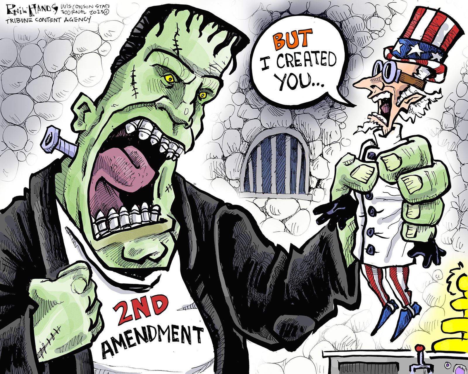 5 sharply observed cartoons about gun control | The Week