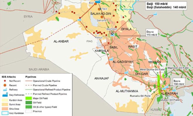 This map shows how to save Iraq | The Week