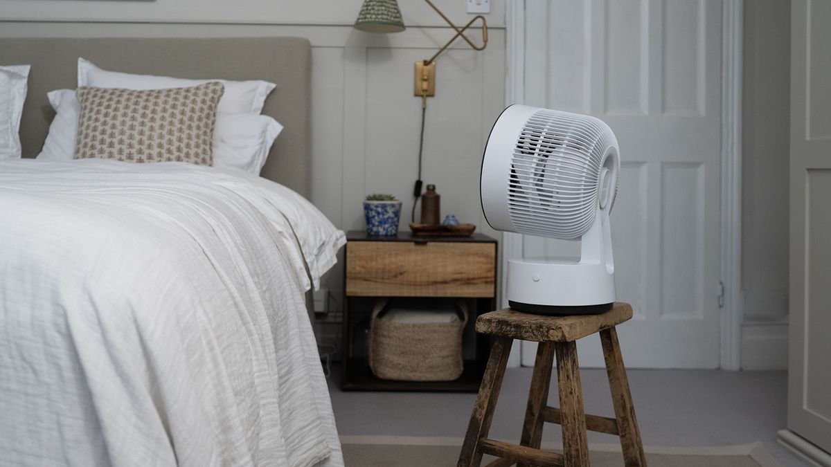 Meaco's nifty new portable fan has an easily replaceable battery, so it ...