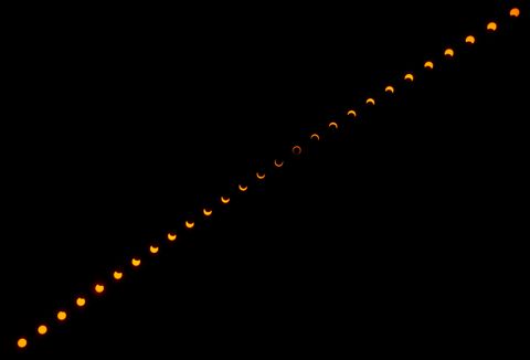 Annular solar eclipse wows skywatchers with spectacular 'ring of fire ...