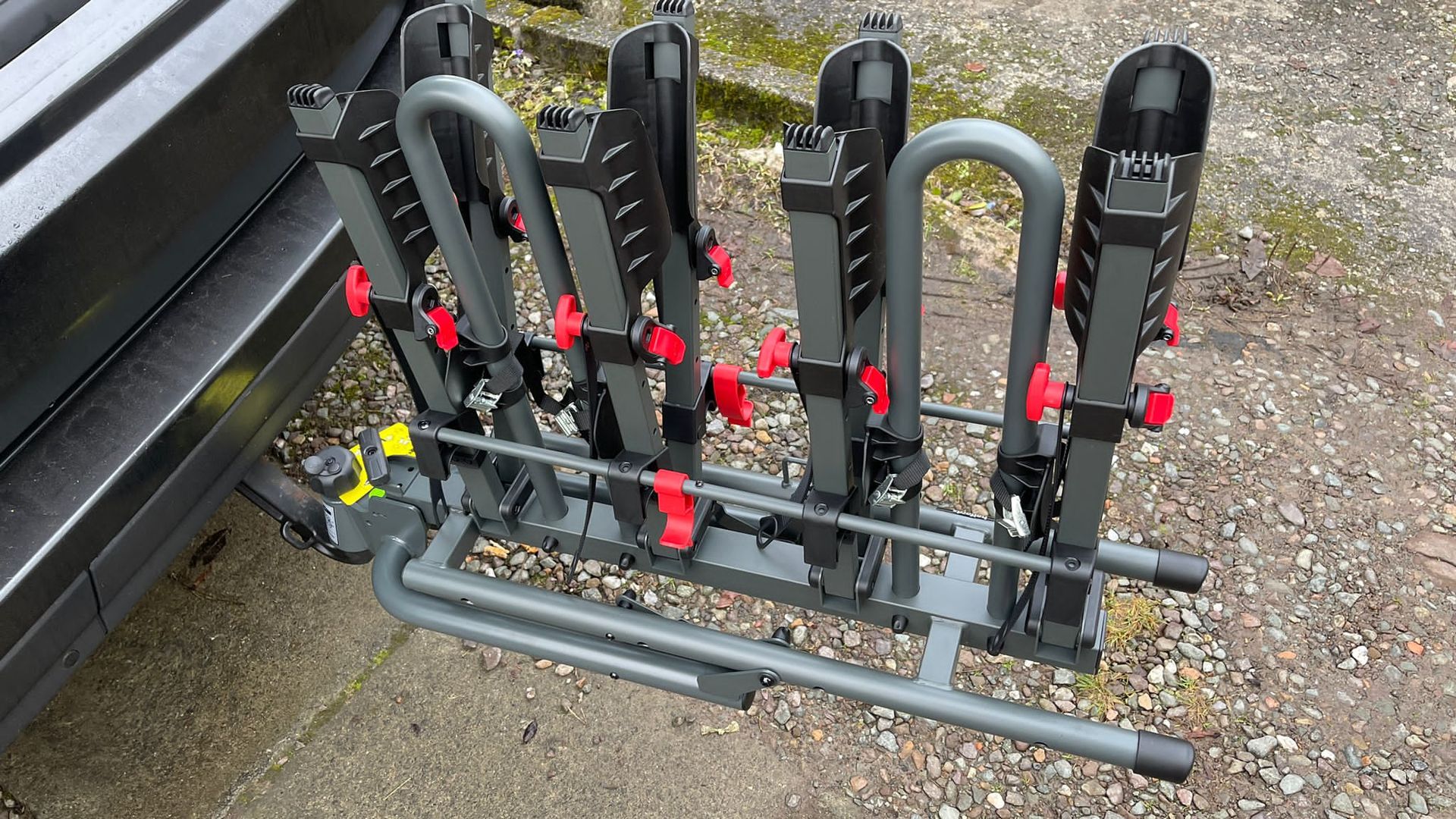 Halfords Advanced 4 bike tow bar bike rack review | Cycling Weekly