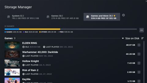 PSA: Steam has a hidden feature that lets you move your game installs ...