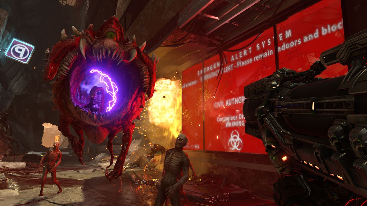 I think Doom Eternal’s worlds are more artificial than ever, and that’s ...