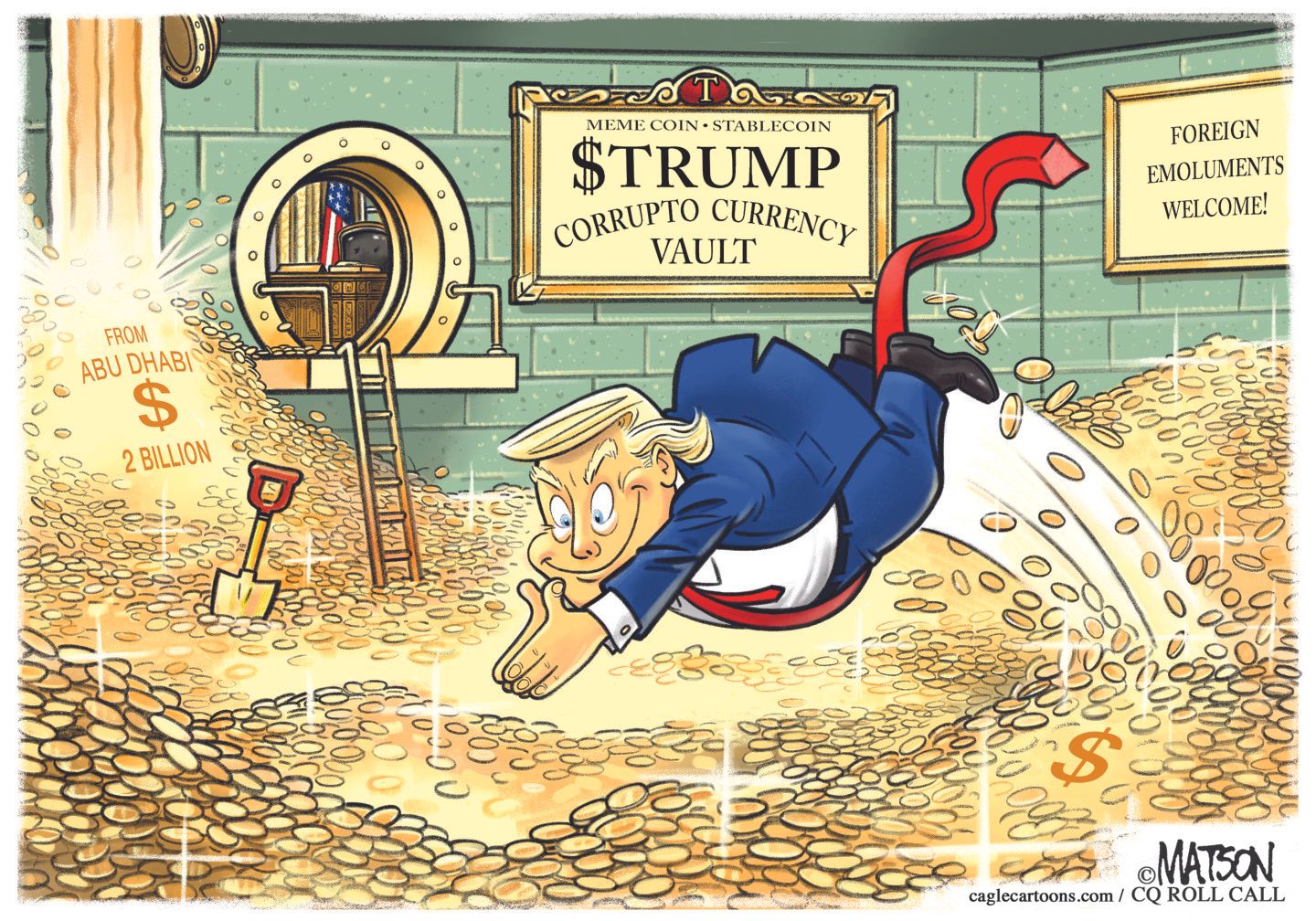 Donald Trump dives into a pile of foreign crypto and more May 10 ...