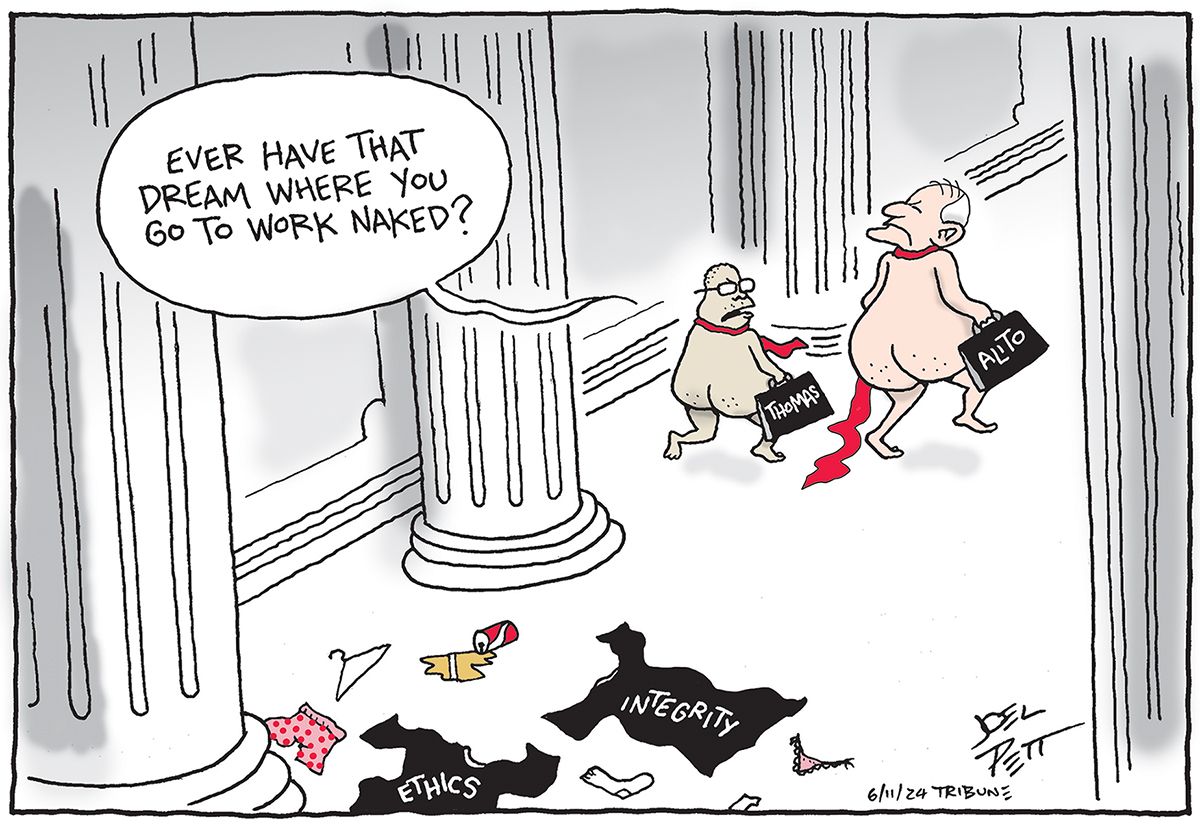 5 supremely funny cartoons about supreme court ethics | The Week