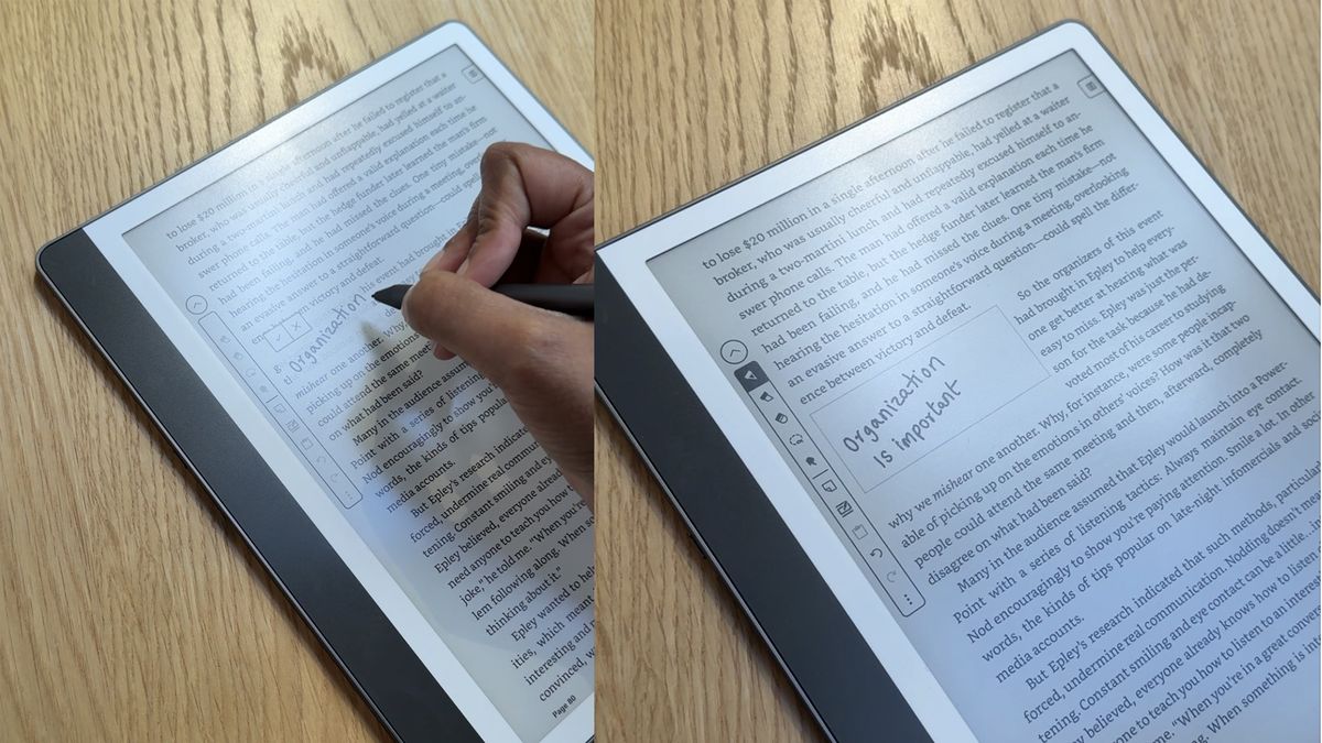 Hands on: Amazon Kindle Scribe 2024: An excellent 2-in-1 eReader gets ...