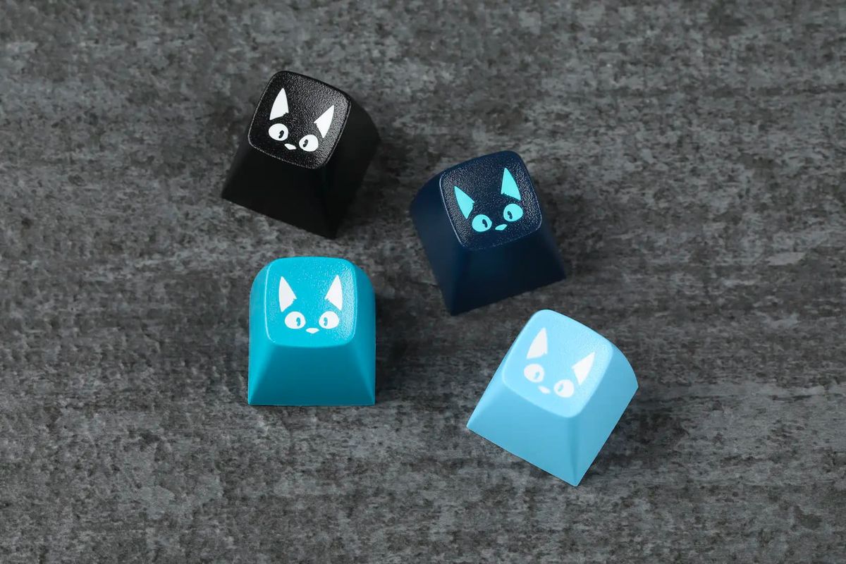 Want to help rescue cats? Buy these adorable charity cat keycaps ...