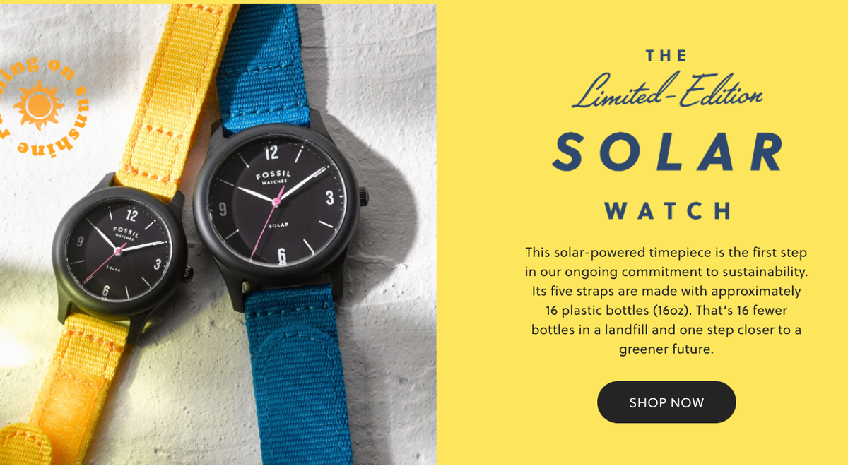 Fossil announces the Solar Watch in India | TechRadar