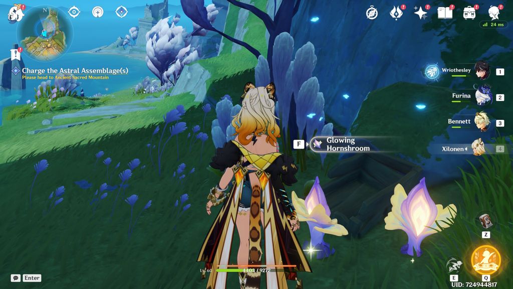 Genshin Impact Ineffa materials and kit | PC Gamer