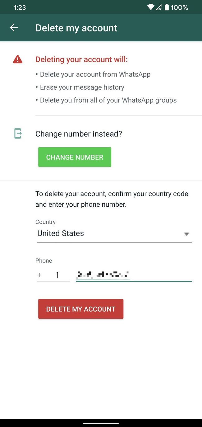How to delete your WhatsApp account | Android Central
