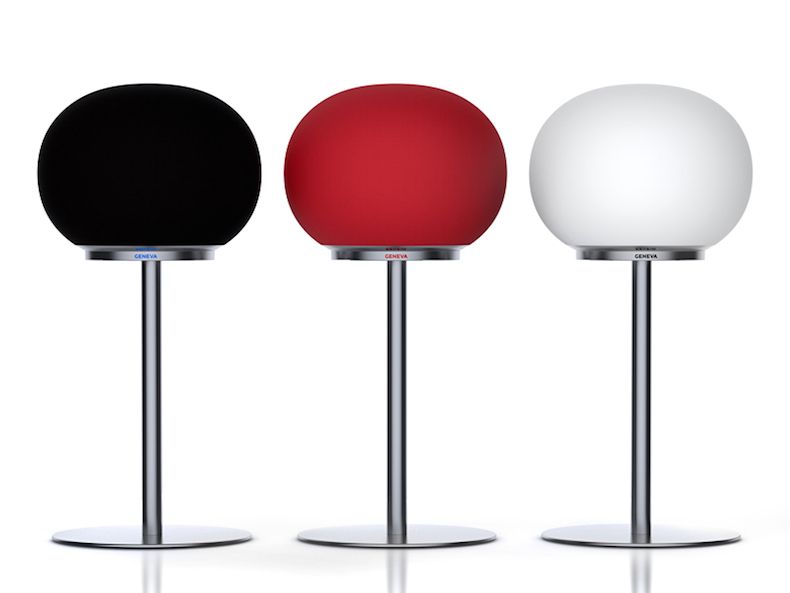 Geneva AeroSphère wireless multi-room system has optional CD/DAB/FM ...