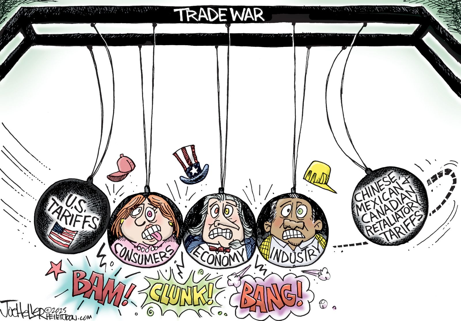 Today's political cartoons - March 9, 2025 | The Week