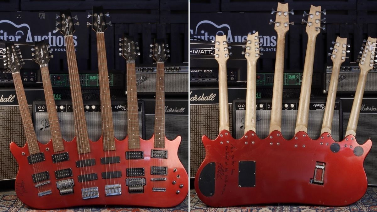 Spinal Tap’s The Beast six-neck headed to auction again | Guitar World