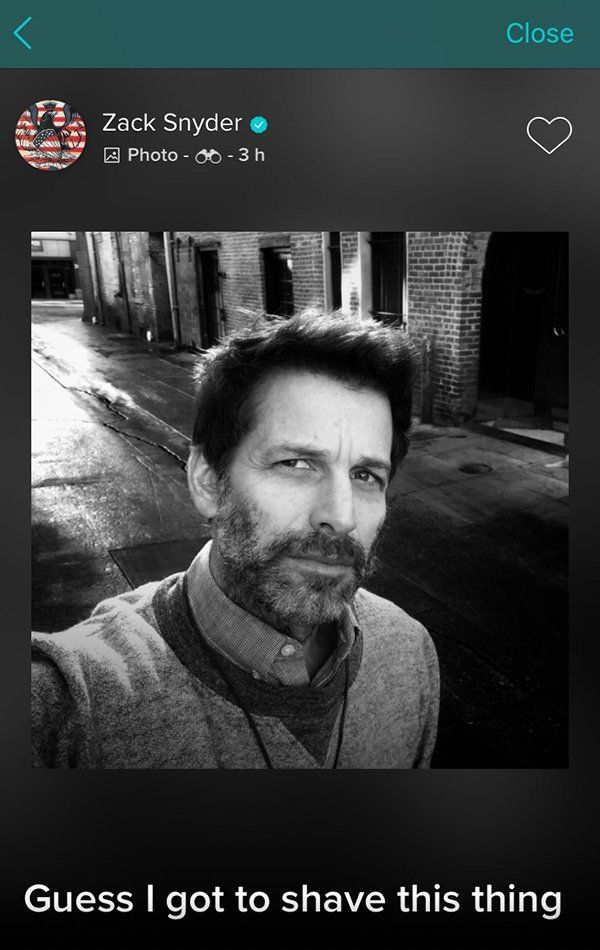 Zack Snyder Throws Some Shade At Justice League Over Mustachegate ...