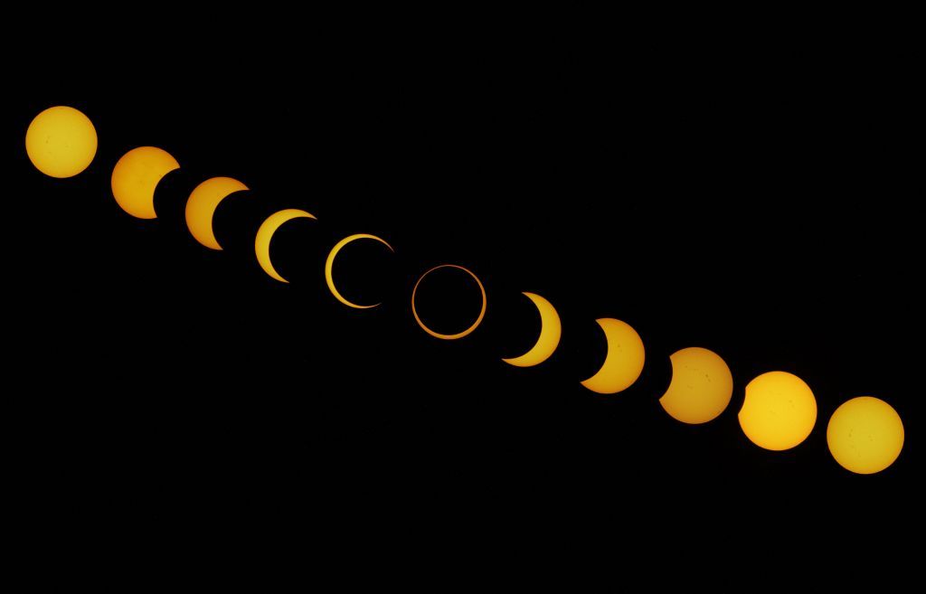Annular solar eclipse 2024 delights with stunning 'ring of fire ...